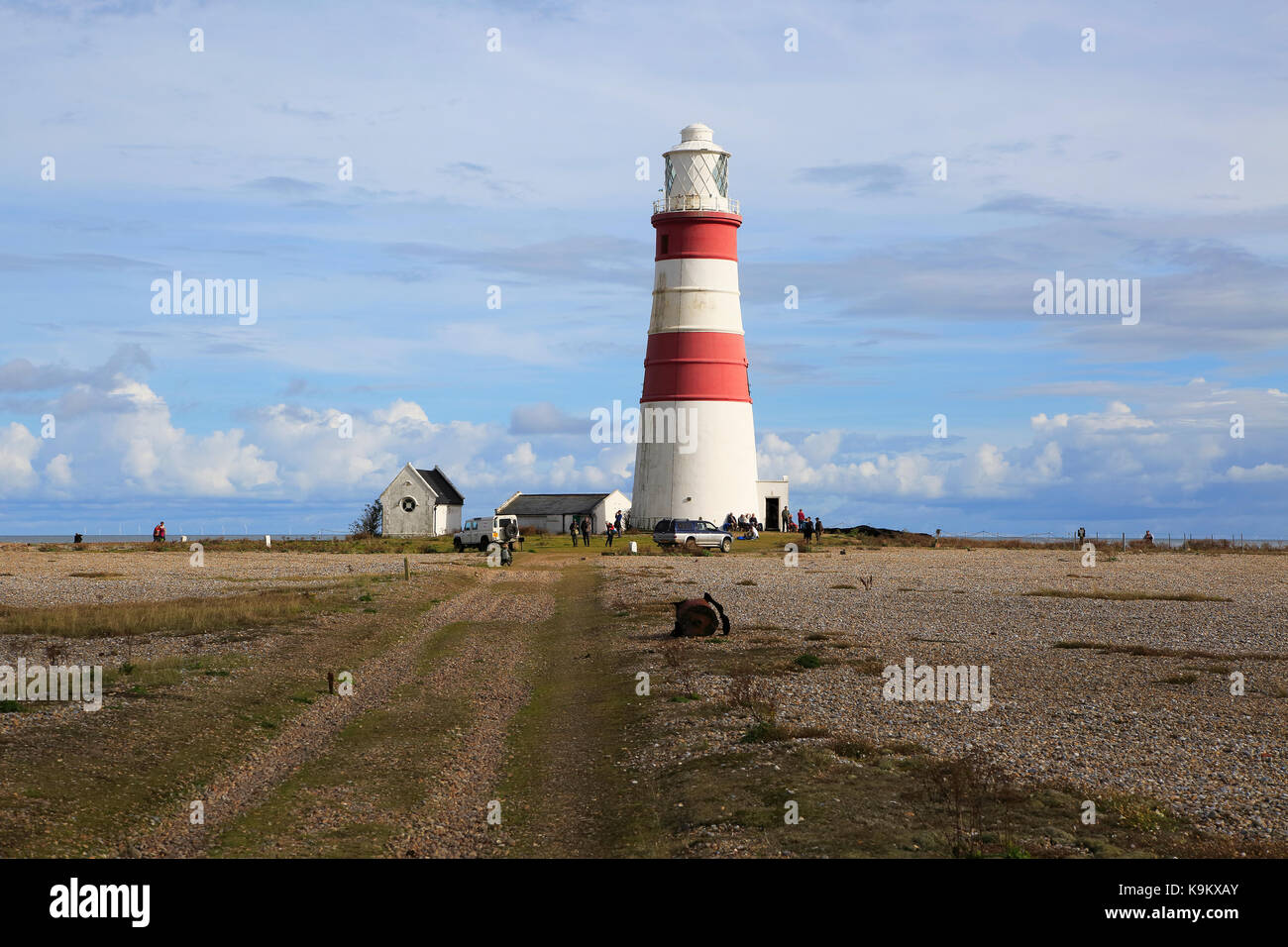 Orford Ness lighthouse Open Day, September 2017, Suffolk, England, UK ...