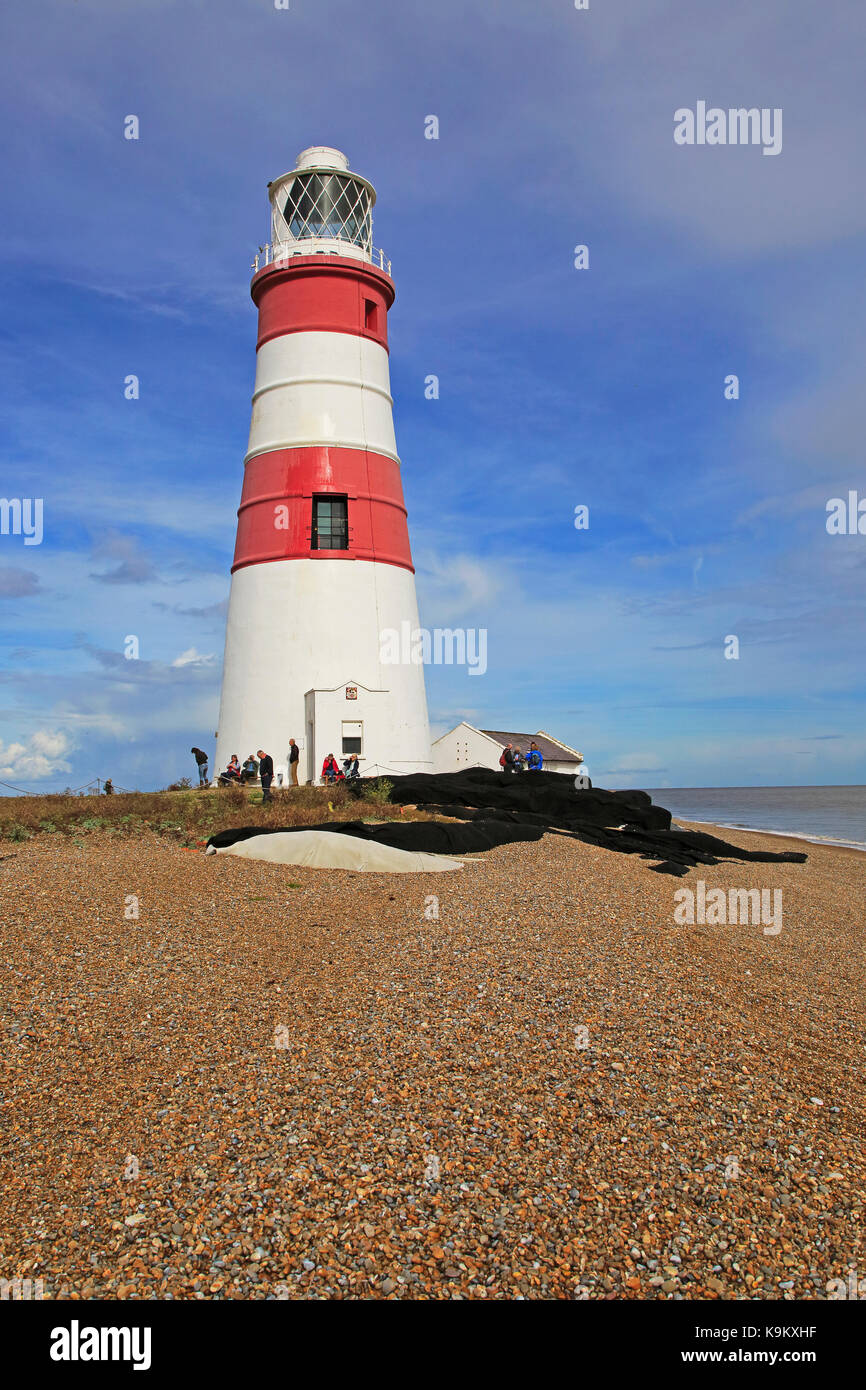 Orford Ness lighthouse Open Day, September 2017, Suffolk, England, UK ...