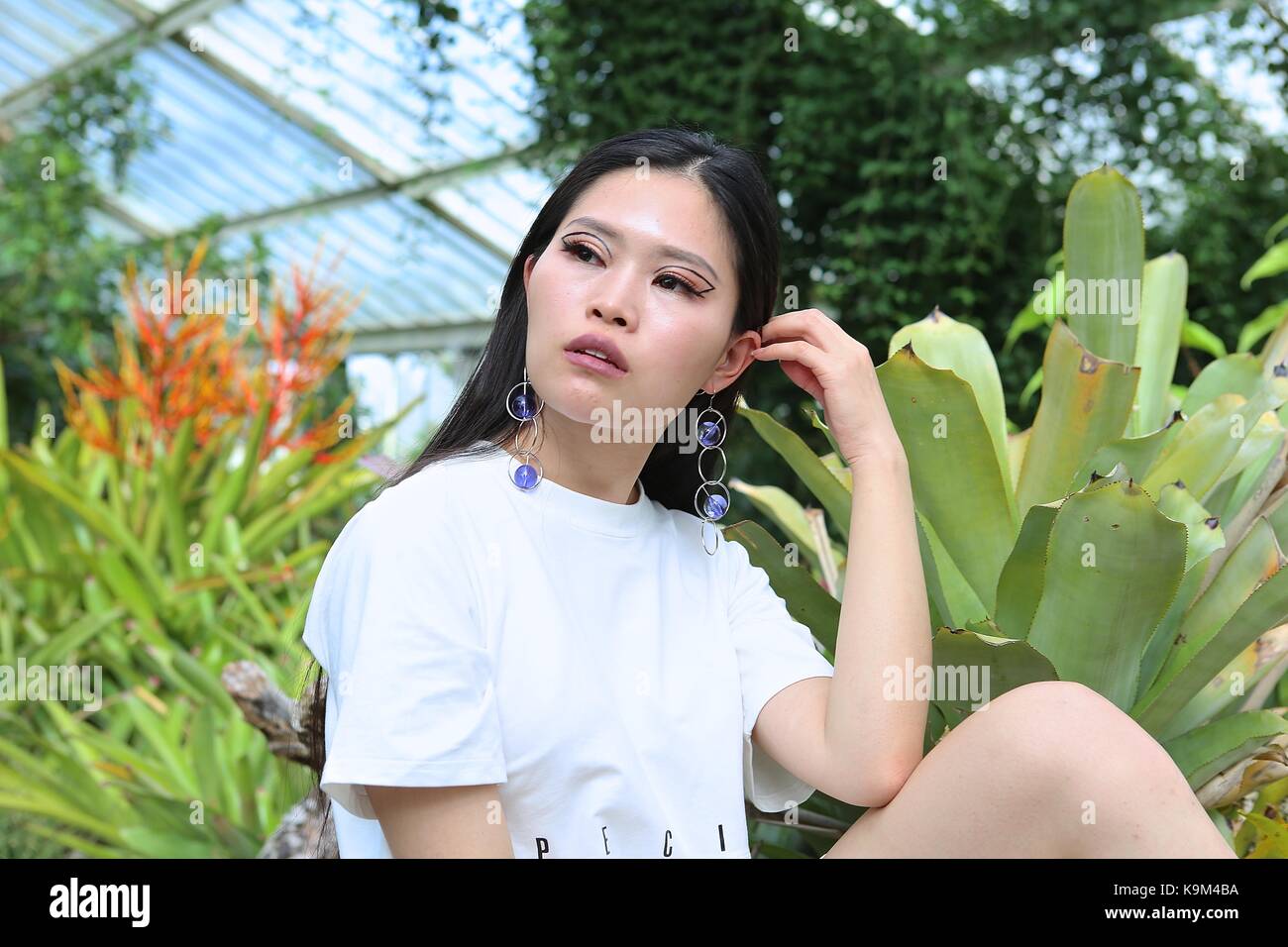 Beijing Beauty Catwalk Model Stock Photo - Alamy