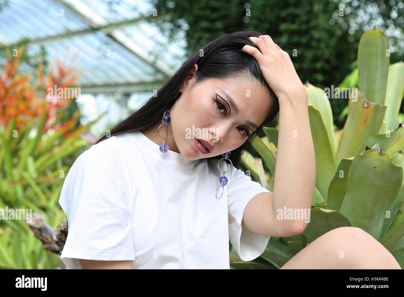 Beijing Beauty Catwalk Model Stock Photo - Alamy