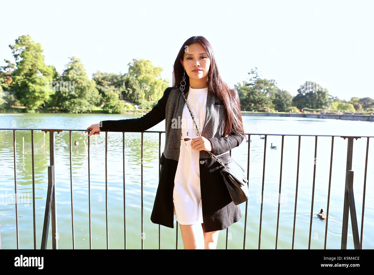 Beijing Beauty Catwalk Model Stock Photo - Alamy