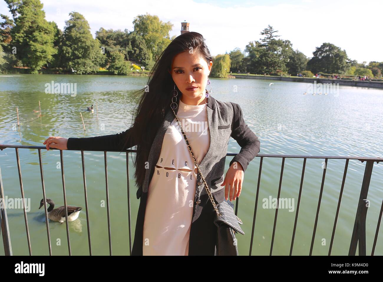 Beijing Beauty Catwalk Model Stock Photo - Alamy