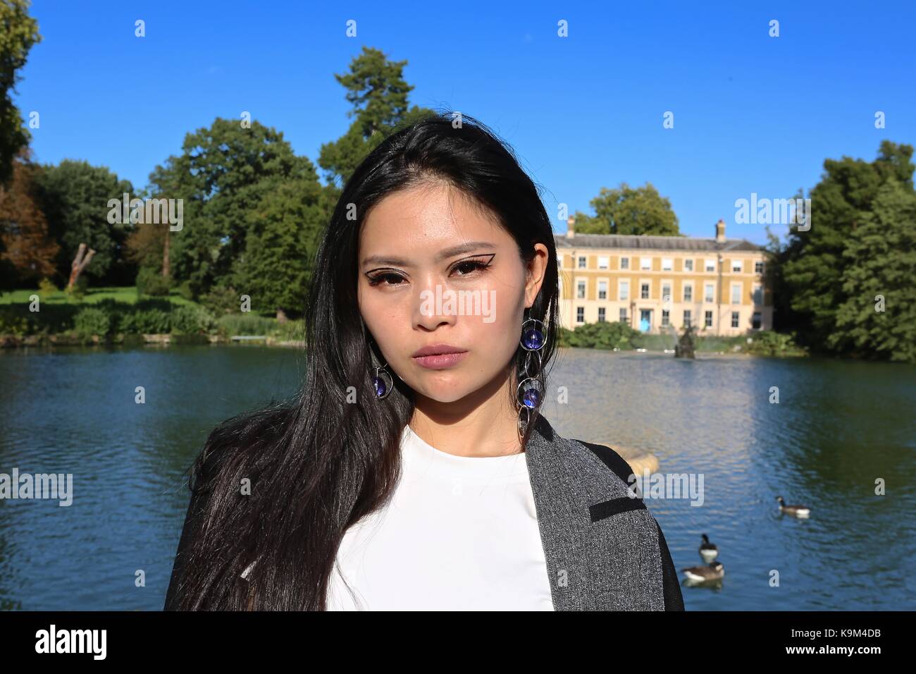 Beijing Beauty Catwalk Model Stock Photo - Alamy