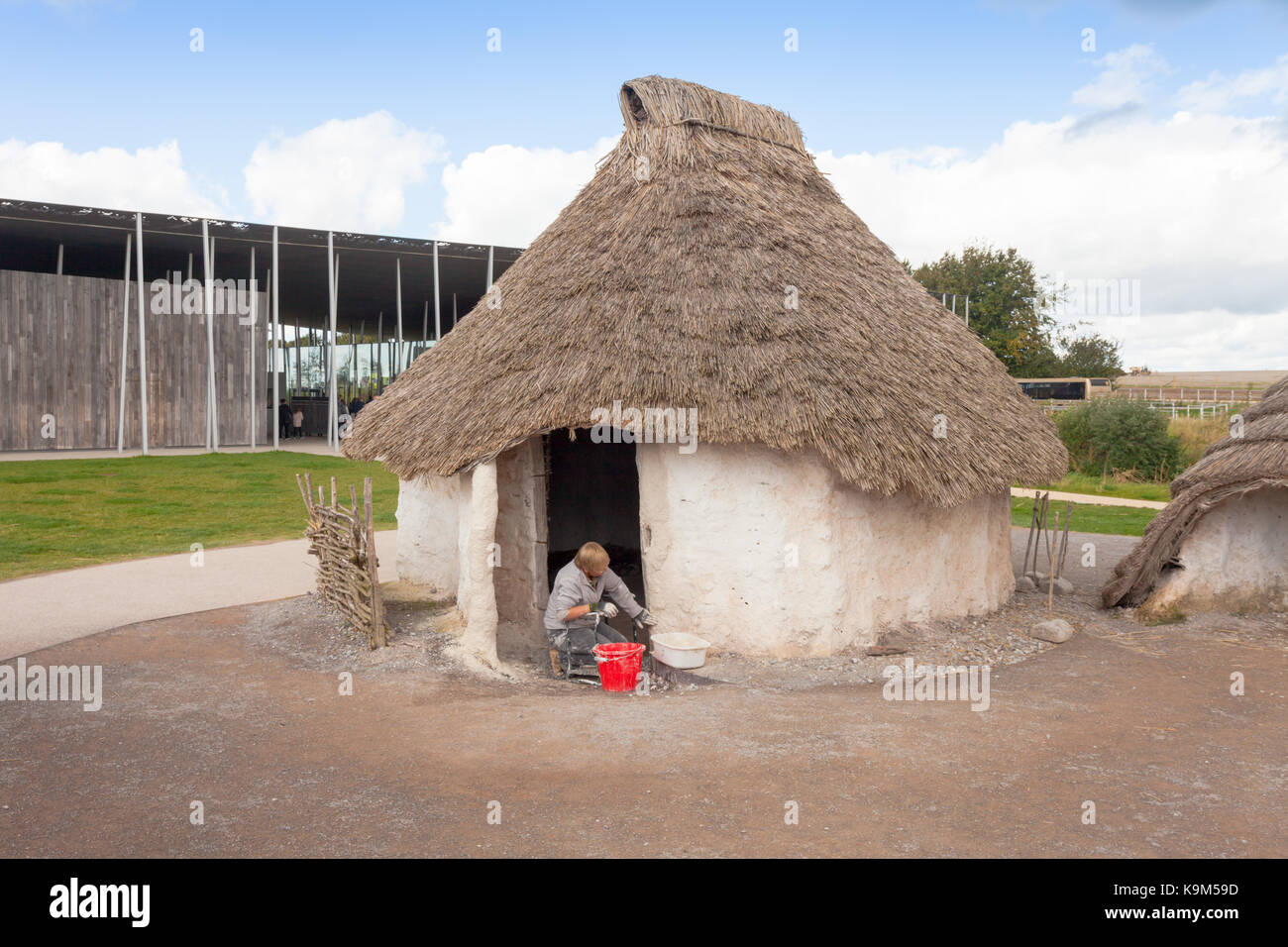 Neolithic reconstruction hi-res stock photography and images - Alamy