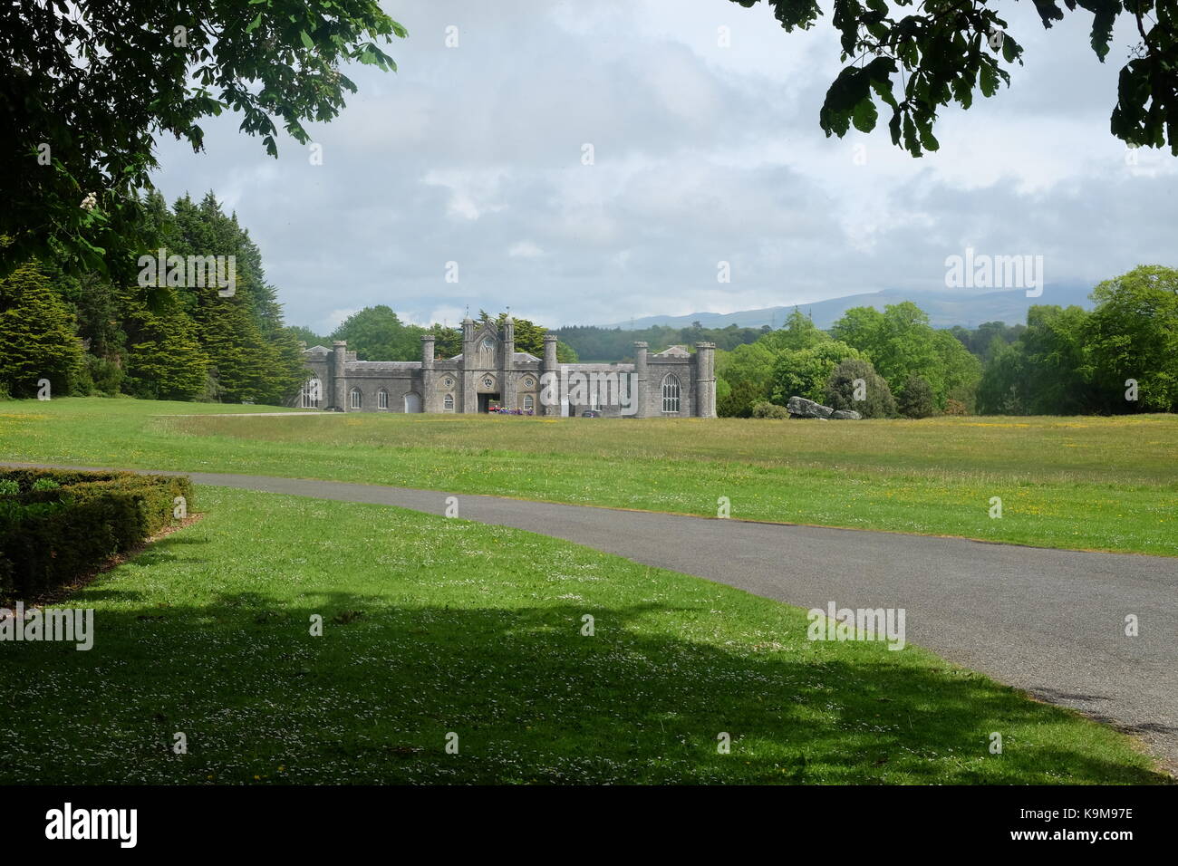 Manor house near Menai strait Wales Stock Photo - Alamy