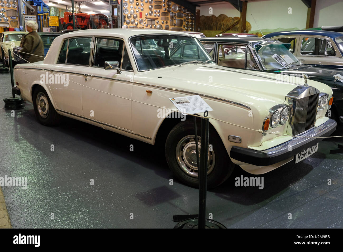 Rolls Royce Silver Lady Classic British car at Transport Museum on ...