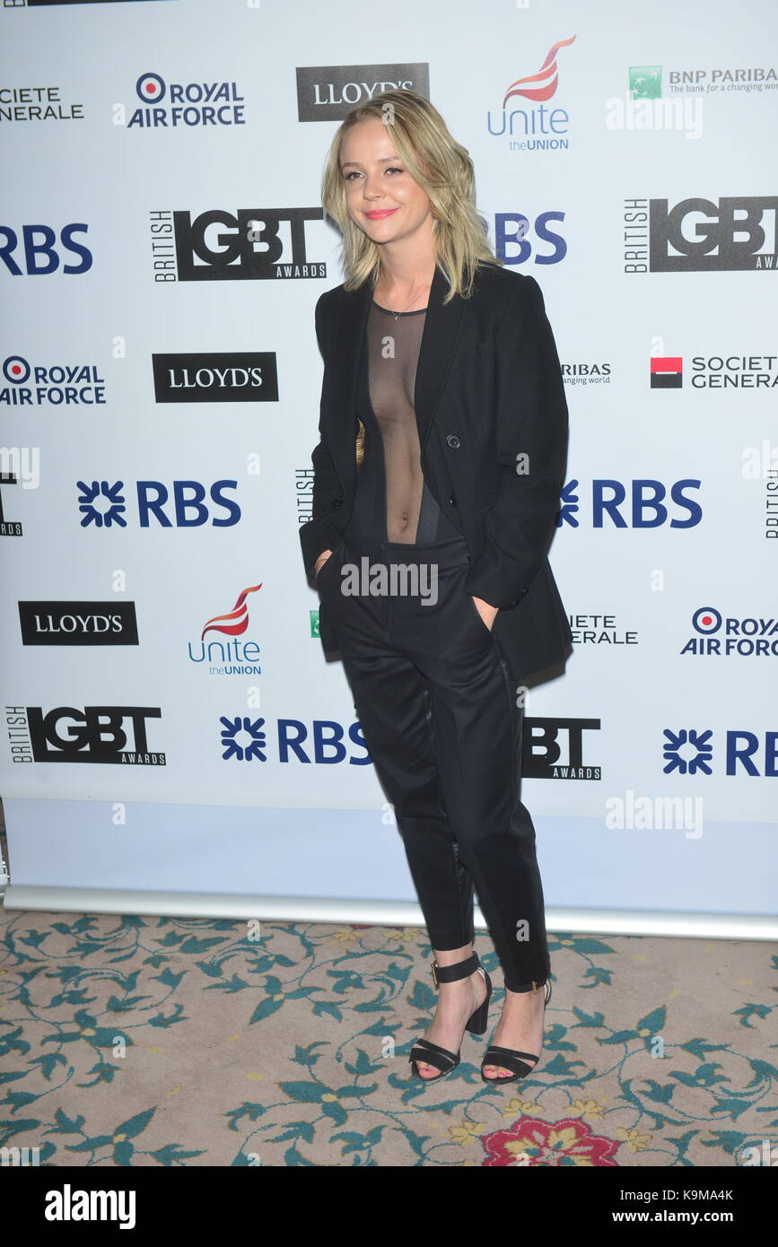 the British LGBT Awards at the Landmark Hotel, London Stock Photo - Alamy
