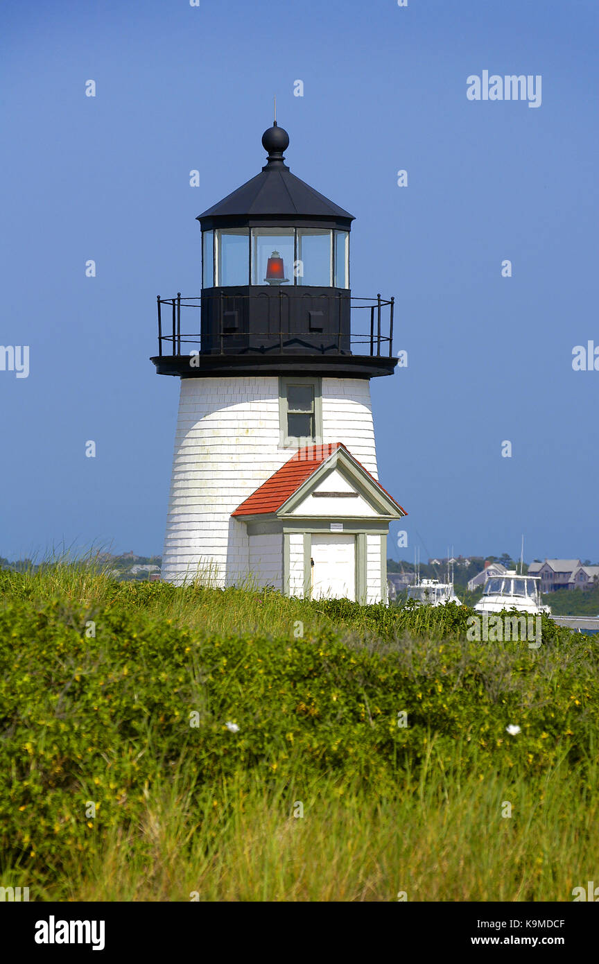 Brant Point Light * Nantucket Island, Massachusetts, USA Stock Photo ...