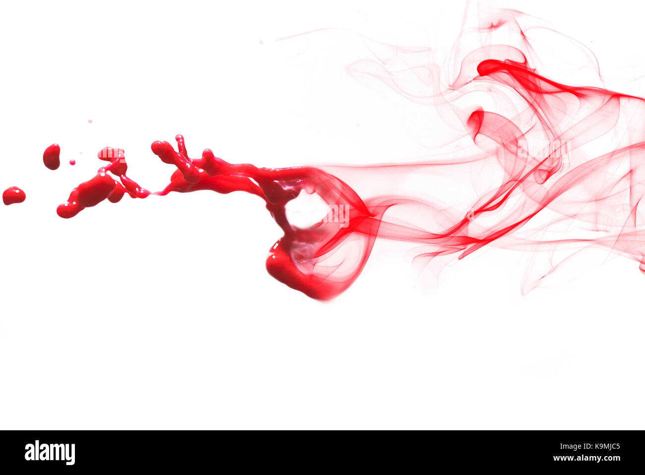 Red lquid and red gas state are merging themselves creating a continuum ...