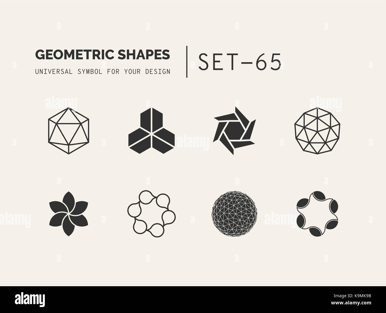 Universal shapes for your design Stock Vector Image & Art - Alamy