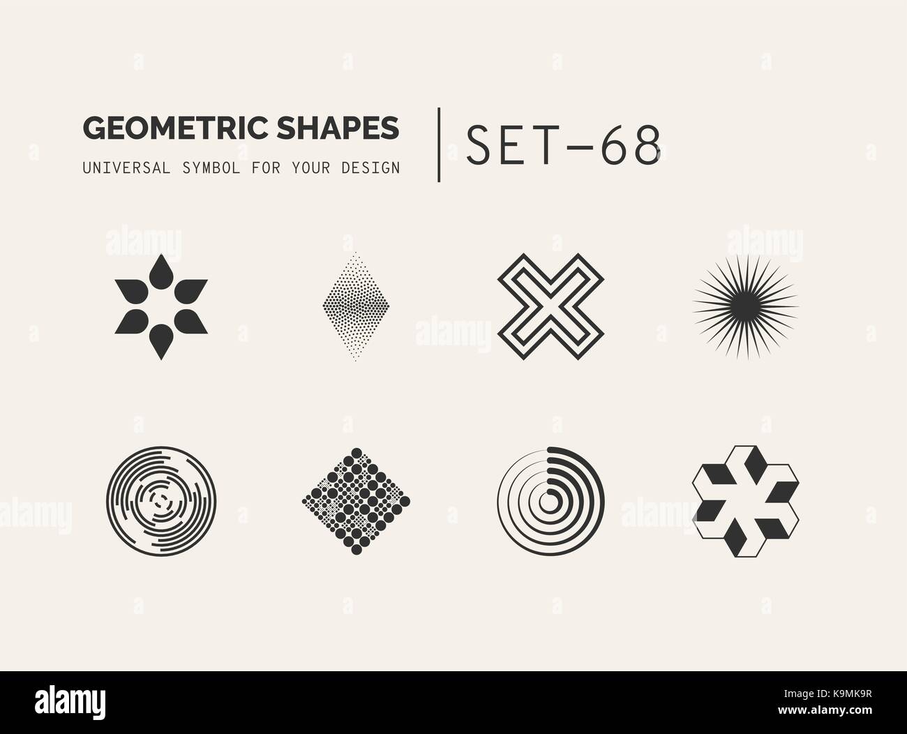 Universal shapes for your design Stock Vector Image & Art - Alamy