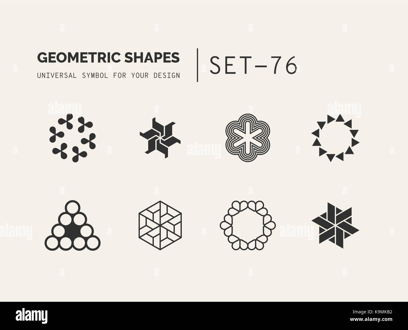 Universal shapes for your design Stock Vector Image & Art - Alamy