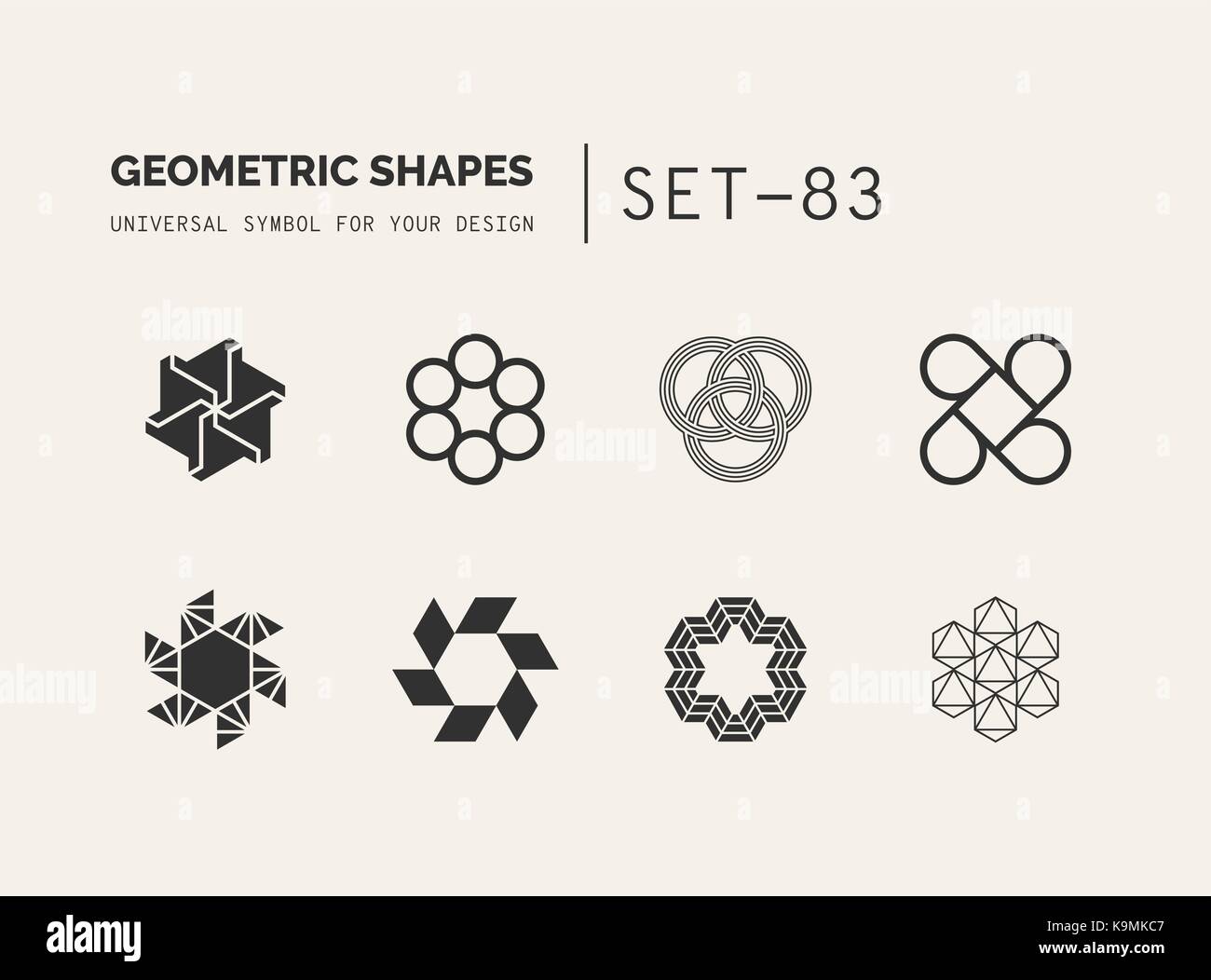 Universal shapes for your design Stock Vector Image & Art - Alamy