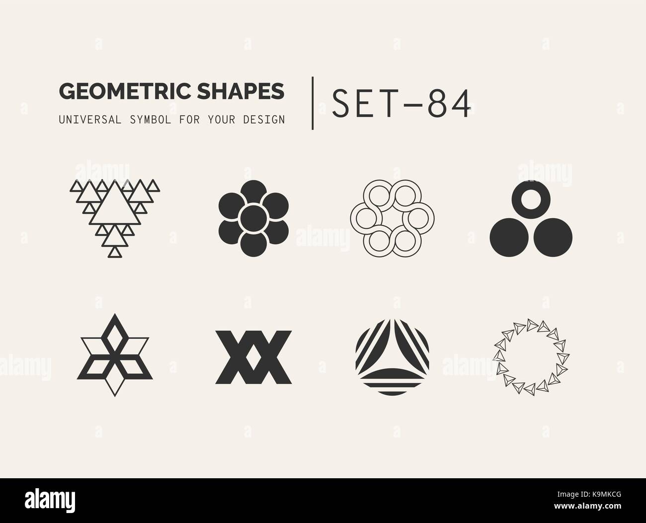 Universal shapes for your design Stock Vector Image & Art - Alamy