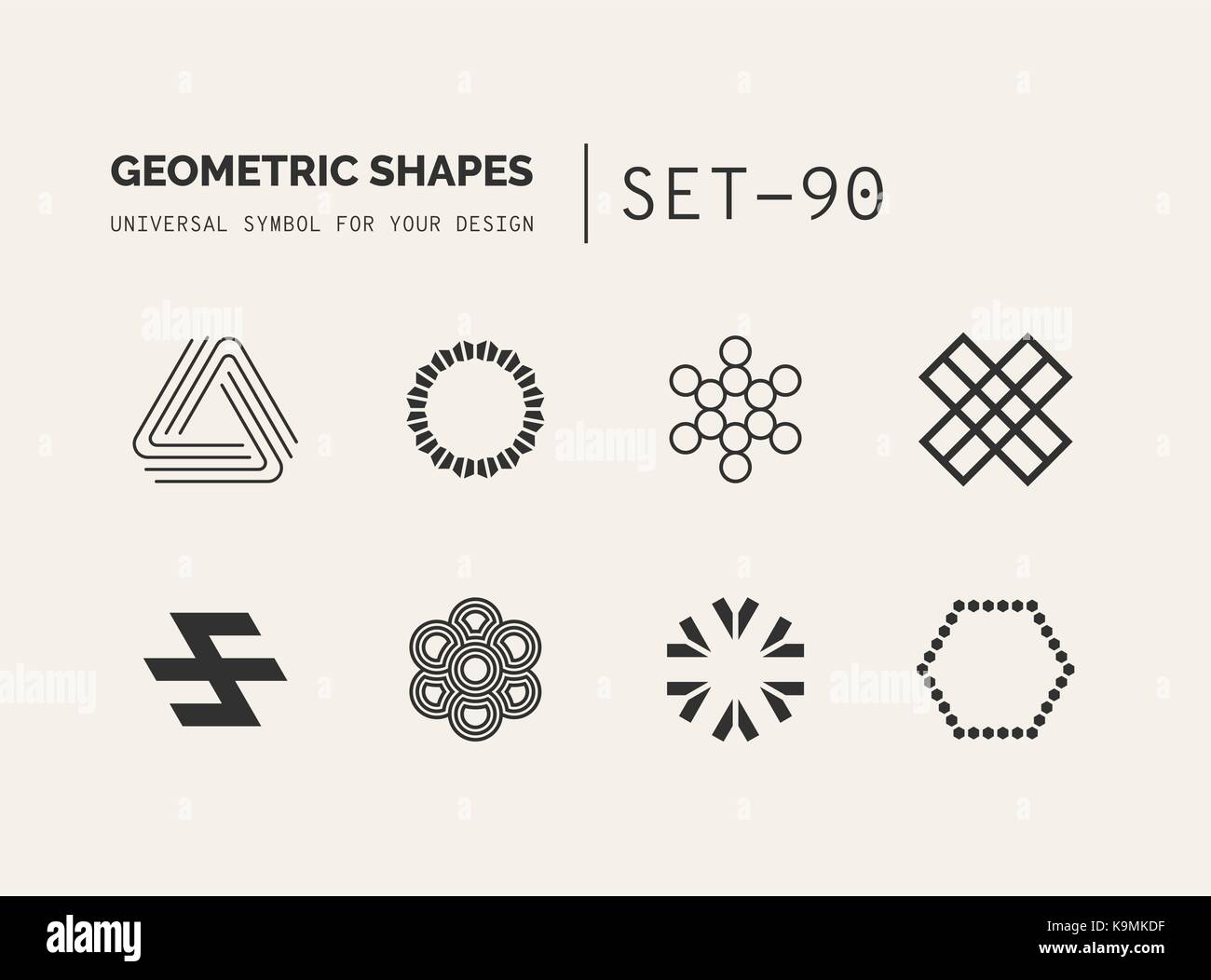 Universal shapes for your design Stock Vector Image & Art - Alamy