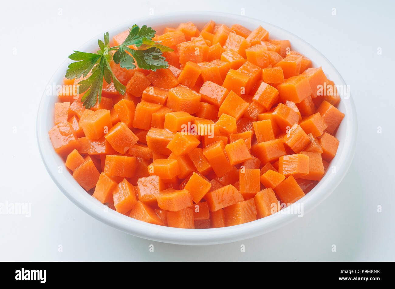 Diced carrot isolated hi-res stock photography and images - Alamy