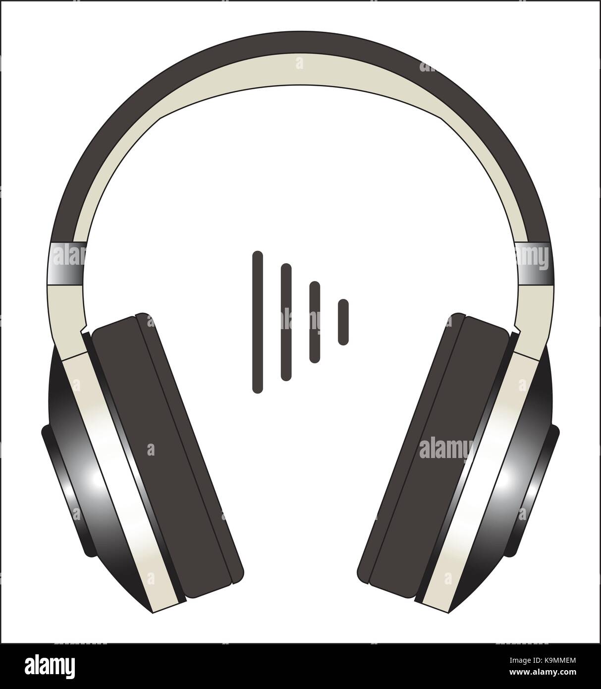 Headphone vector vectors hi-res stock photography and images - Alamy