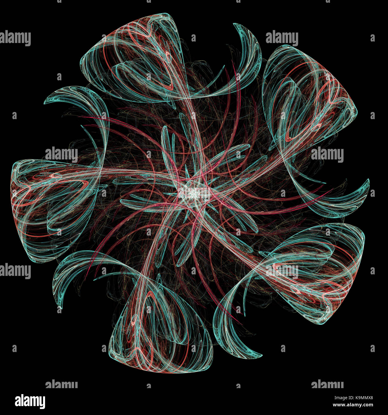 Colorful glowing pattern, abstract art for background Stock Photo - Alamy