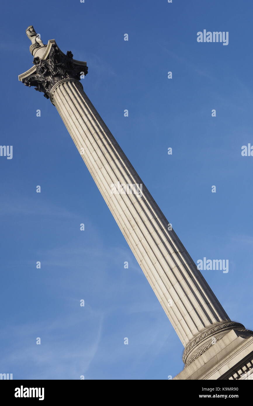 Nelson's Column Admiral Nelson Stock Photo - Alamy