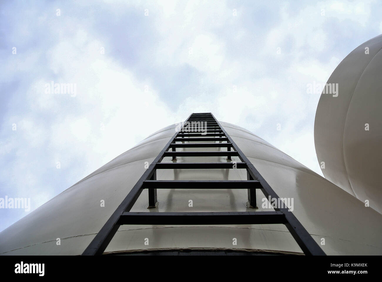 Ladder to nowhere Stock Photo - Alamy