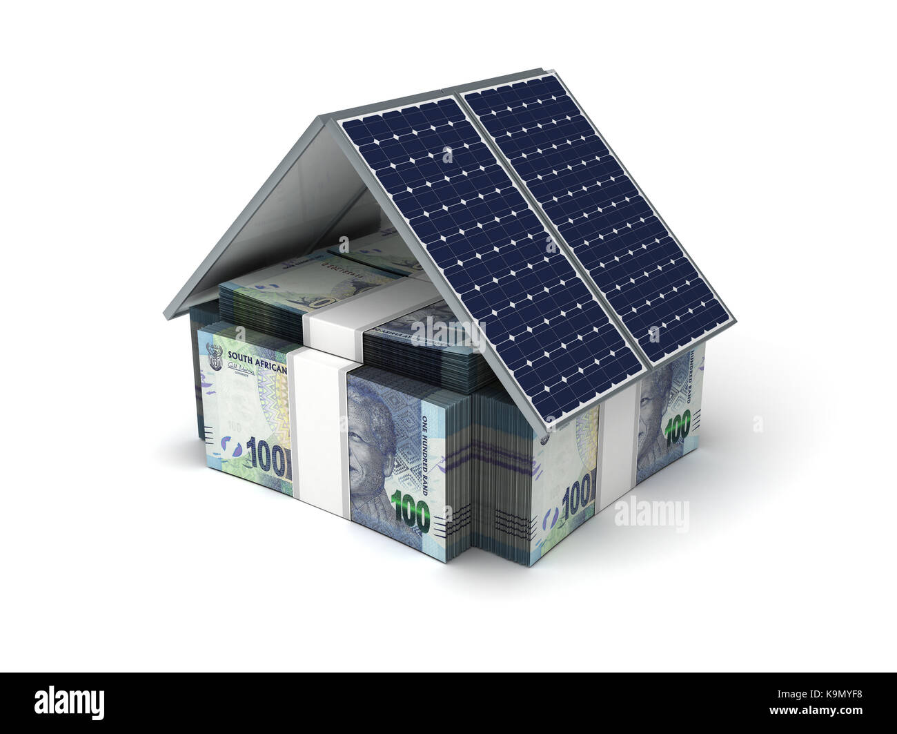 Concept south african banknotes hi-res stock photography and images - Alamy