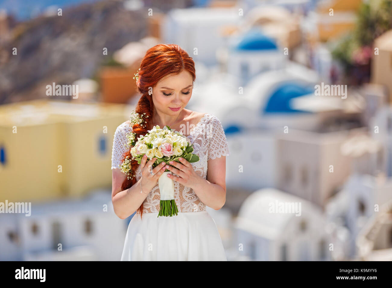 Redhead bride hi-res stock photography and images - Alamy