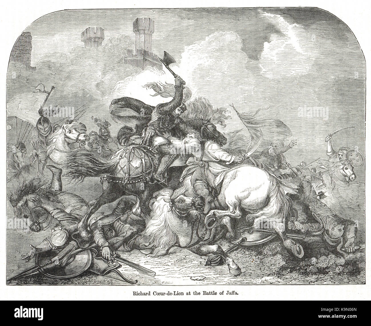 Richard The Lionheart Illustration High Resolution Stock Photography ...