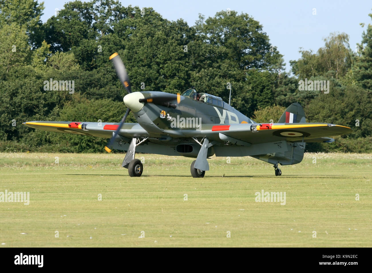 Hawker hurricane cockpit hi-res stock photography and images - Alamy