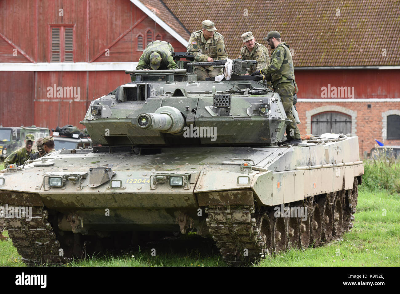 US and Swedish Joint Exercise Aurora 17 Stock Photo - Alamy