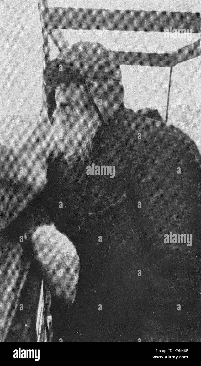 P27c Captain Hans Johansen, the ice pilot Stock Photo - Alamy