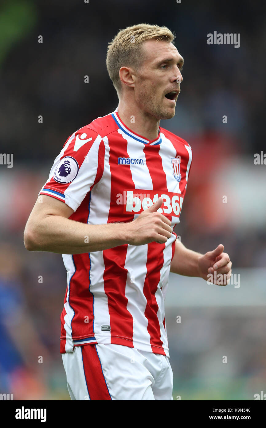 Stoke City's Darren Fletcher Stock Photo - Alamy