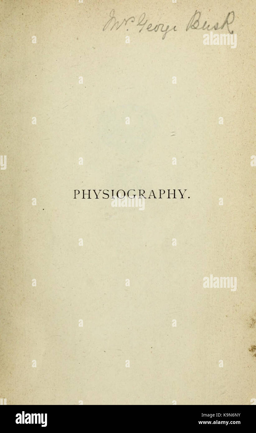 Physiography map hi-res stock photography and images - Alamy