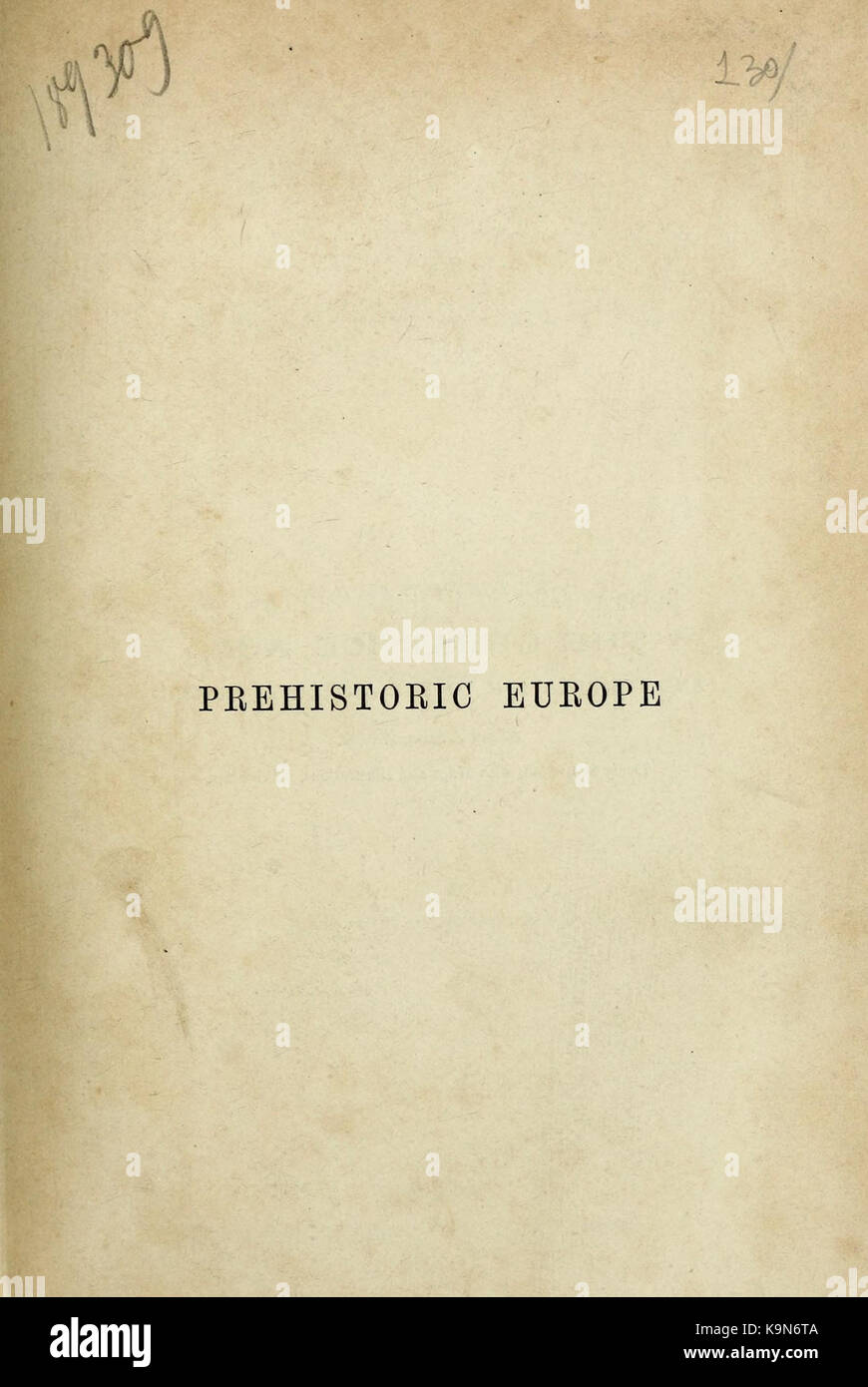 Prehistoric Europe (Page 1) BHL33370849 Stock Photo - Alamy