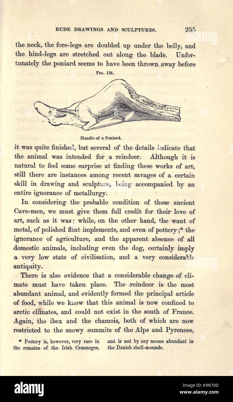 Pre historic times (Page 255) BHL34708745 Stock Photo - Alamy