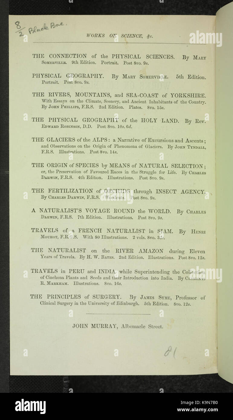 Principles of geology map hi-res stock photography and images - Alamy