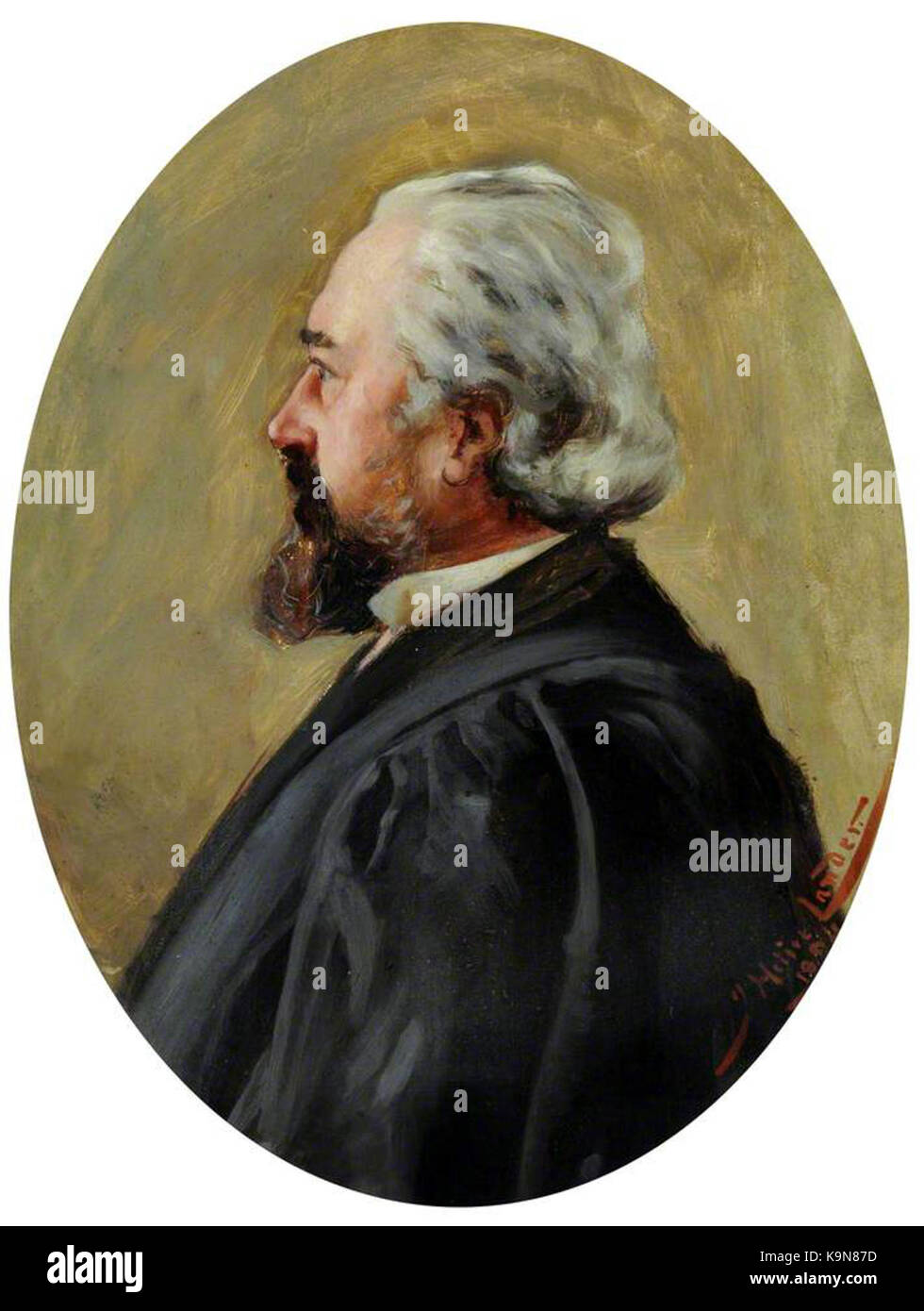 Portrait of a Man with a Beard Stock Photo - Alamy