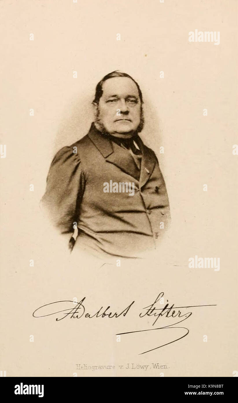 Picture of Adalbert Stifter Stock Photo - Alamy