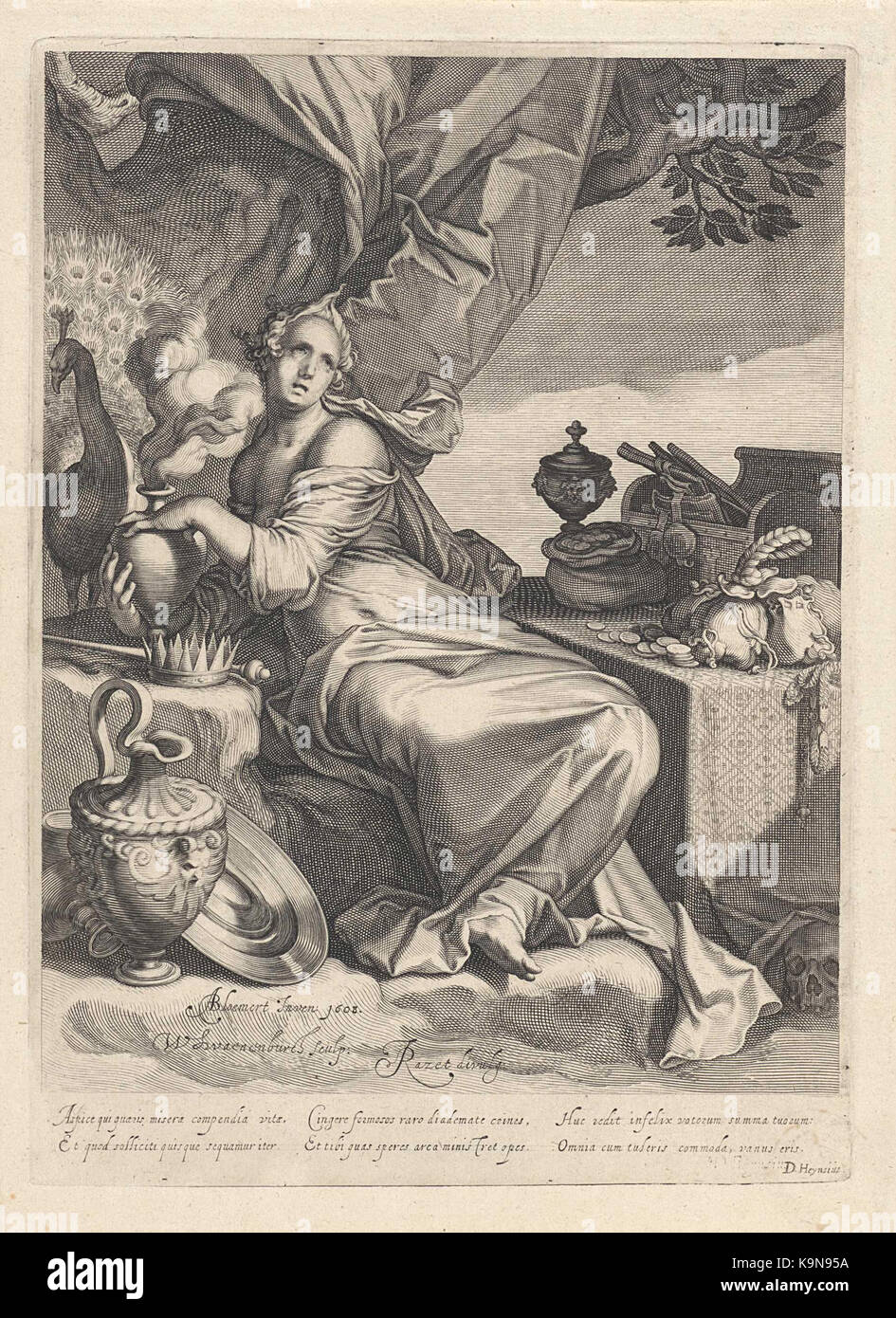 Personificatie van vanitas Stock Photo - Alamy