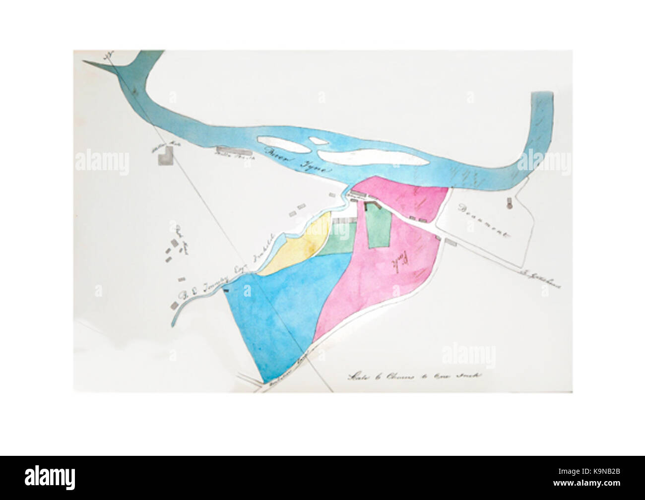 Planning area maps Cut Out Stock Images & Pictures - Alamy