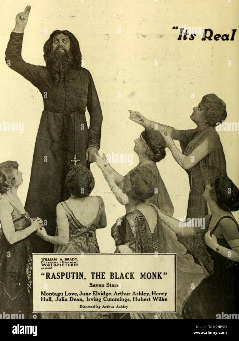 Rasputin the Black Monk Stock Photo - Alamy
