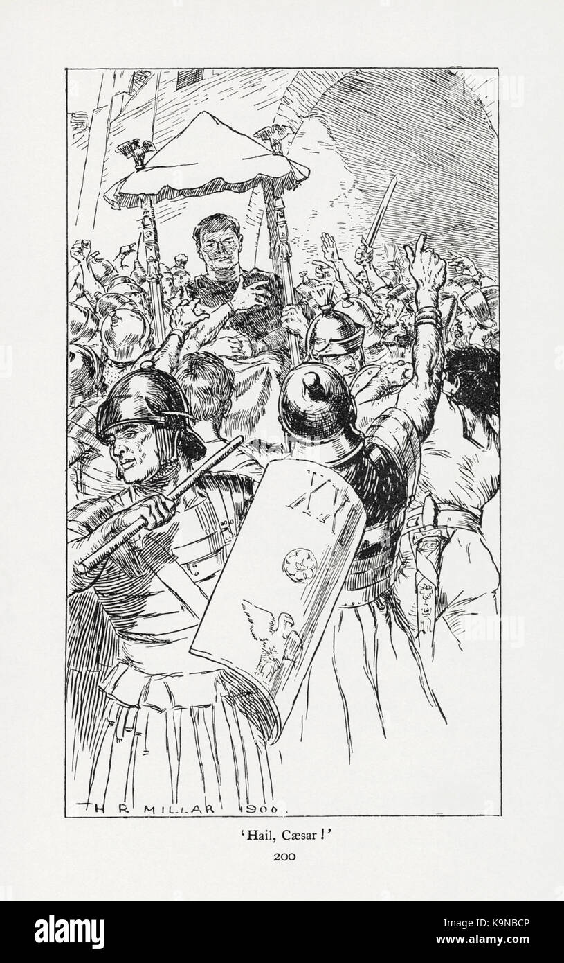 H. R. Millar Rudyard Kipling Puck of Pook's Hill 13 Stock Photo - Alamy