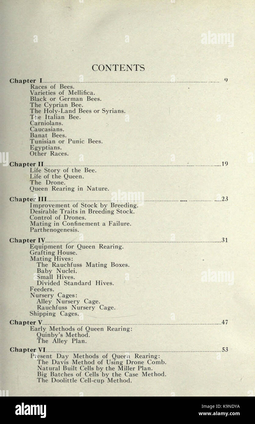 Practical queen rearing BHL23224643 Stock Photo - Alamy