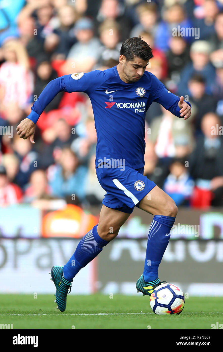 Chelsea's Alvaro Morata Stock Photo - Alamy