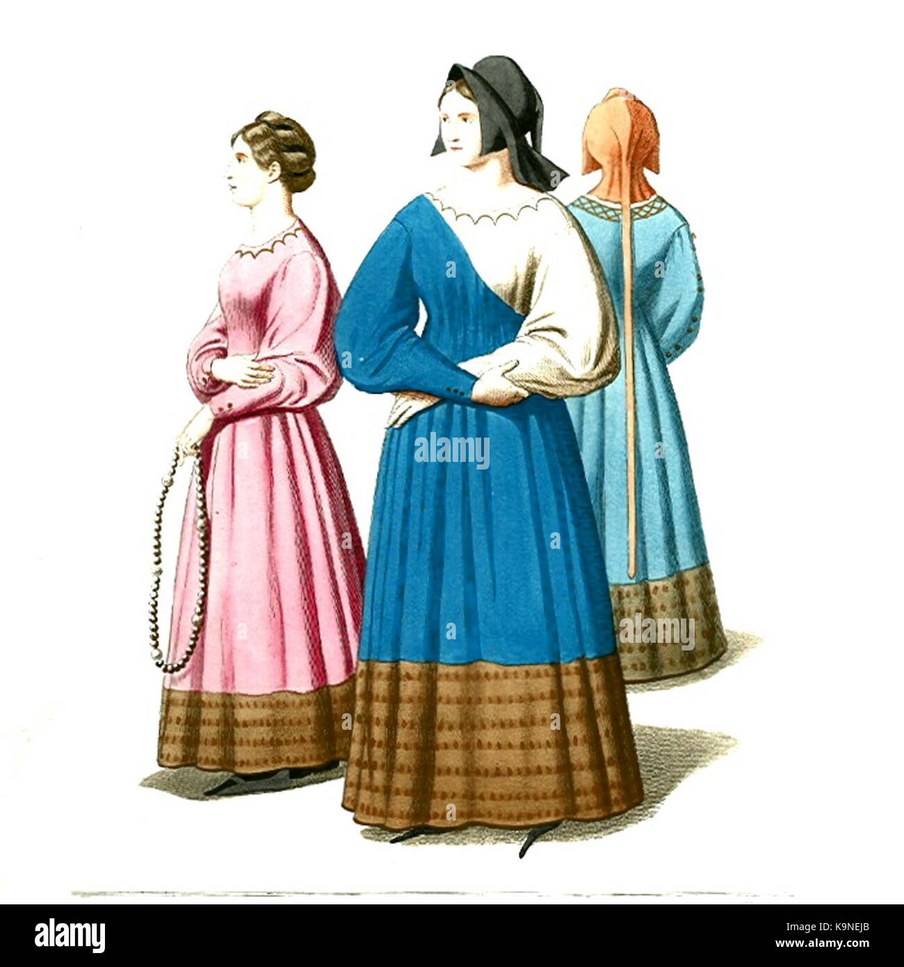 People in Medieval Dress or Costume (6 Stock Photo - Alamy
