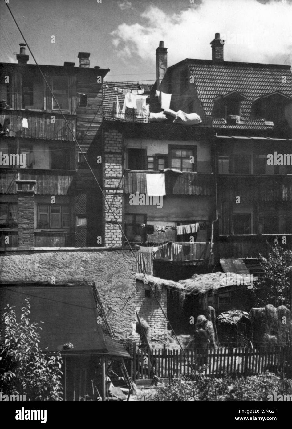 Peter Scherer Hinterhof Stock Photo - Alamy