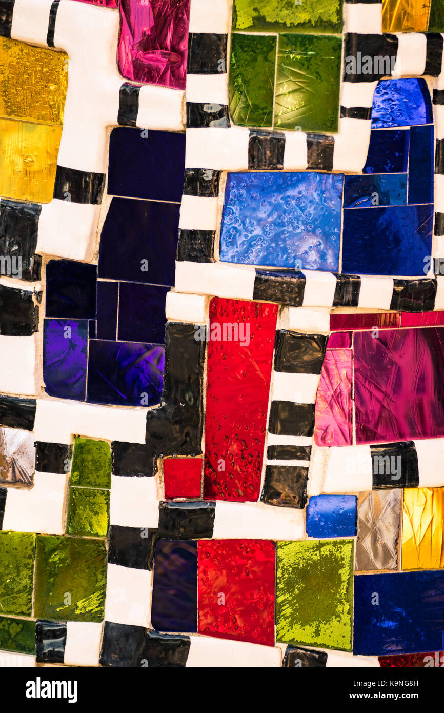 Texture made from mosaic of colored glass pieces Stock Photo - Alamy