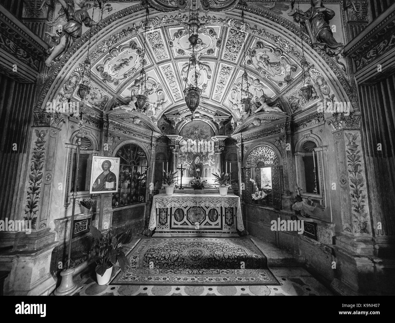 Lonigo, Italy - August 8, 2017: The church of Our Lady of Miracles in ...