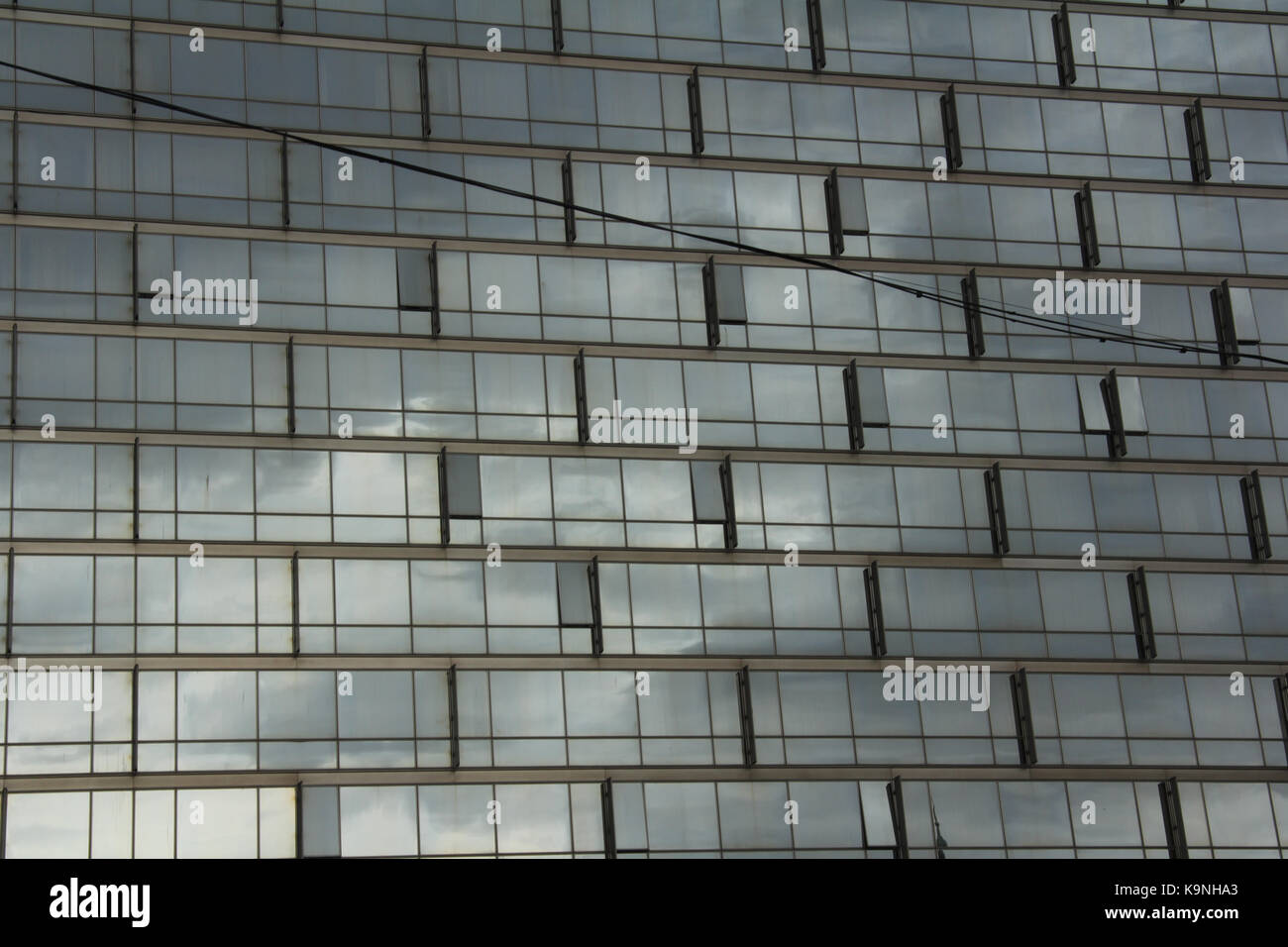 Glass windows of a modern building Stock Photo - Alamy