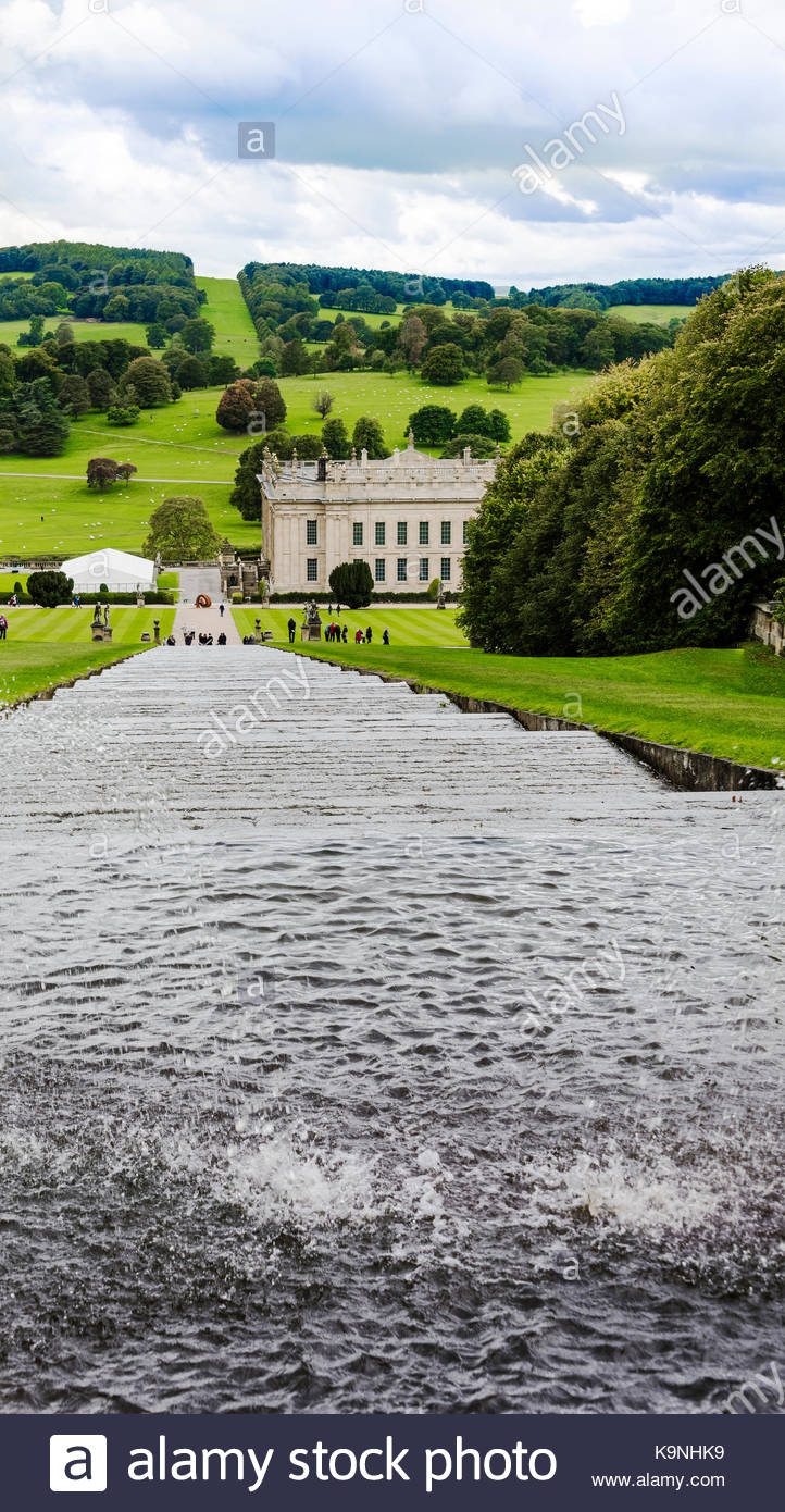 Chatsworth Cascade House Stock Photos & Chatsworth Cascade House Stock ...