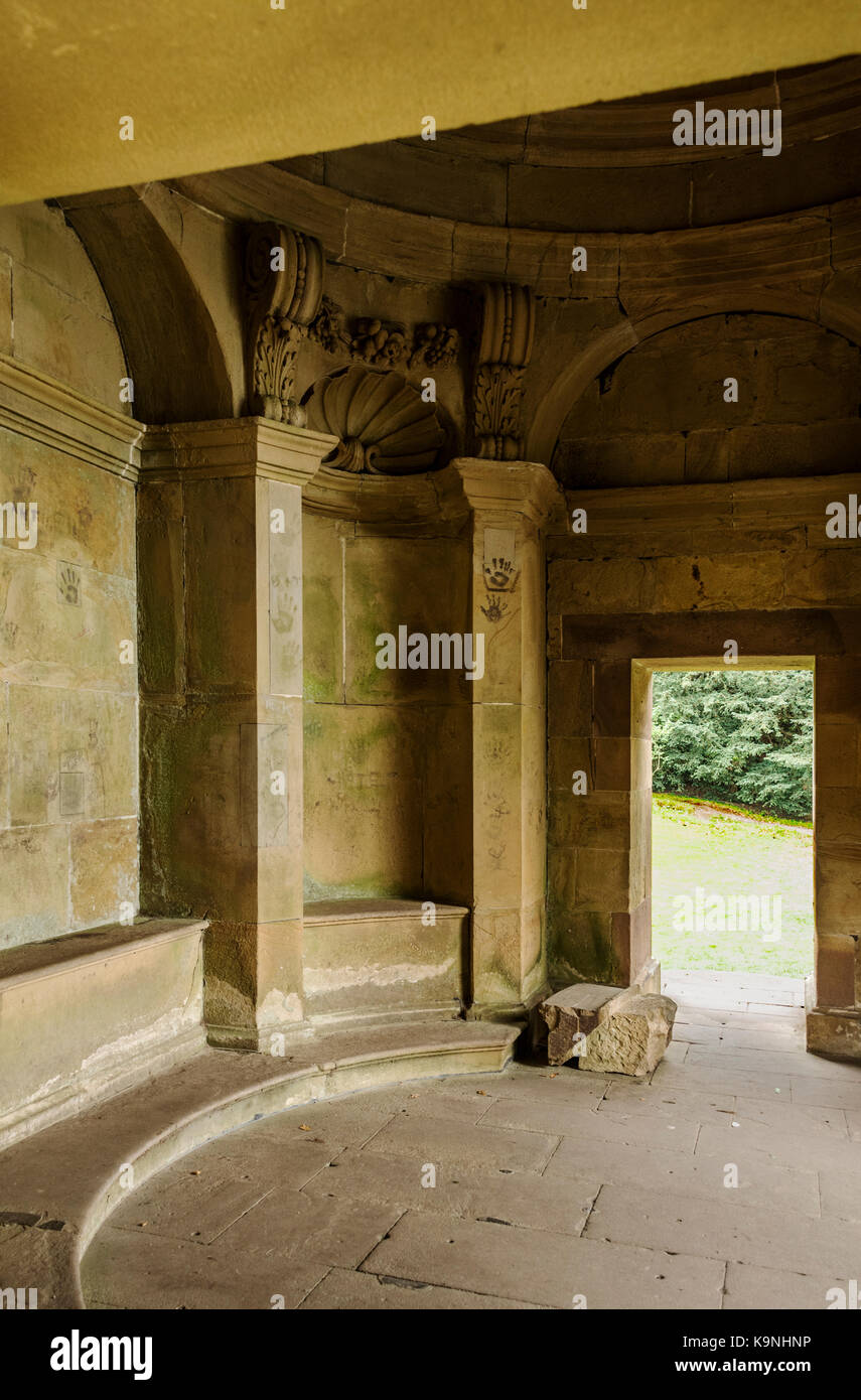 Cascade House Chatsworth House Stock Photo - Alamy